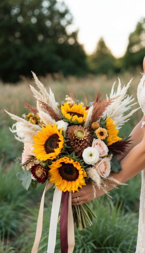 10 Boho Flower Bouquet Ideas That'll Make Your Free Spirit Shine ...